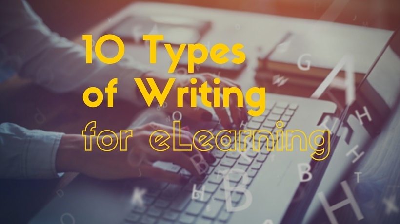 10 Types Of Writing For ELearning LaptrinhX