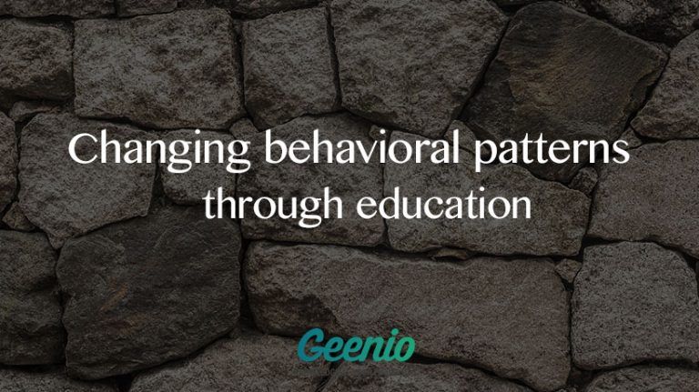 Changing Behavioral Patterns Through Education - eLearning Industry