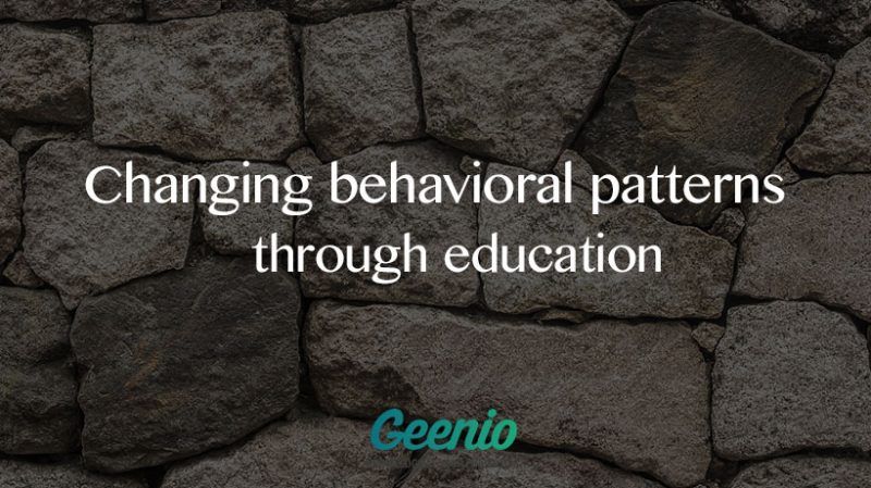 Changing Behavioral Patterns Through Education - eLearning Industry