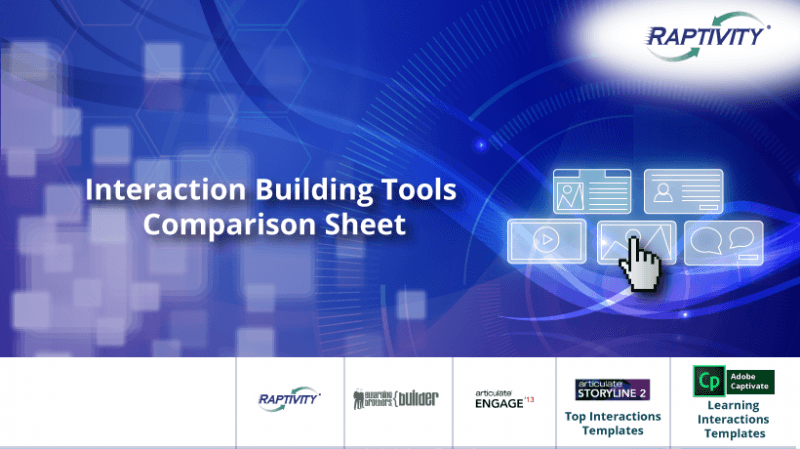 Explore And Compare eLearning Interaction Building Tools - eLearning ...