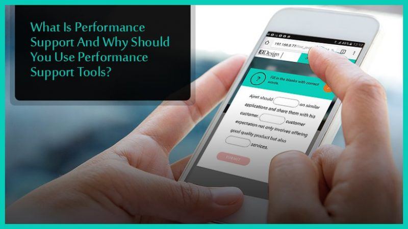 What Performance Support is and Why You Need It