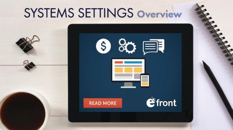 Easy Maintenance: Working With eFrontPro's System Settings - Part 2 ...