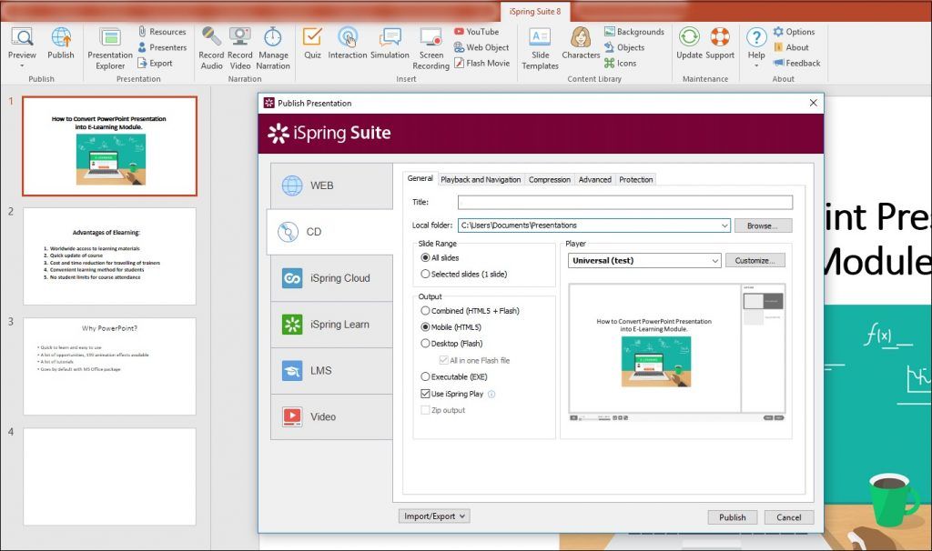 How To Convert PowerPoint Into An Interactive eLearning Module ...