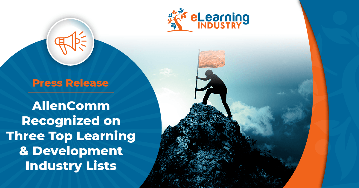 AllenComm On Learning & Development Industry Lists- eLearning Industry