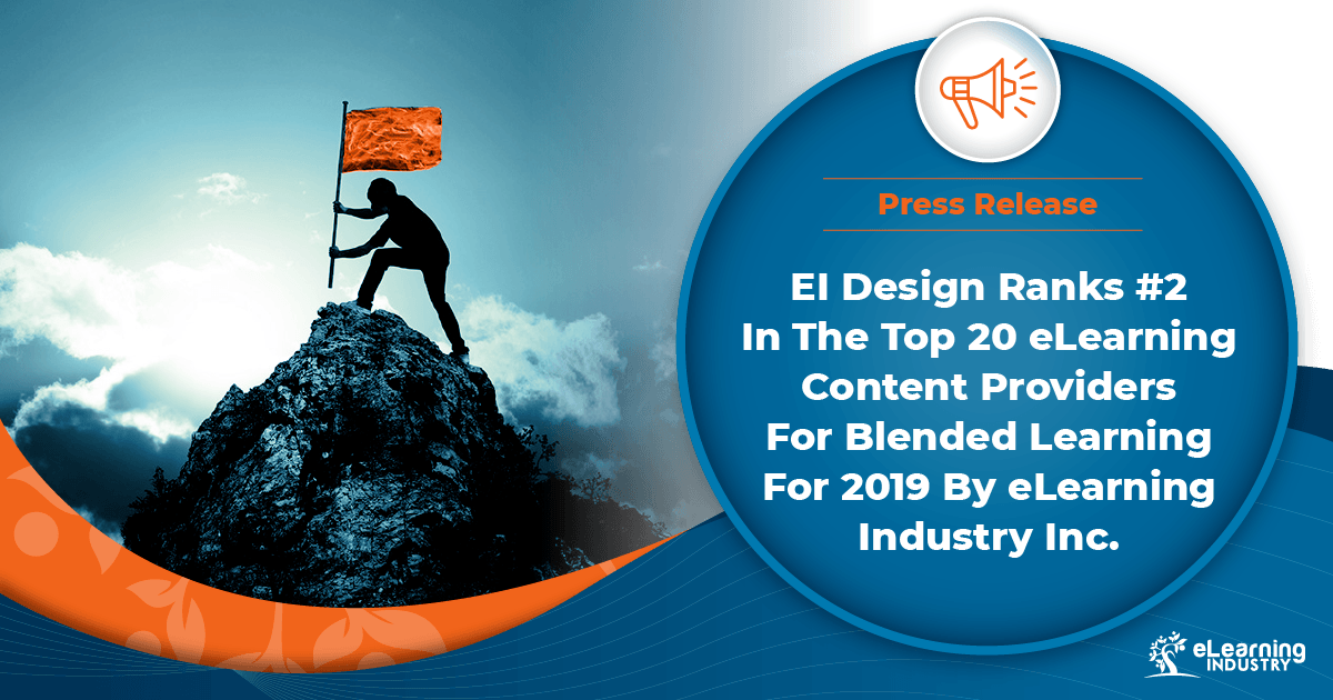 EI Design On Top 20 eLearning Content Providers List - eLearning Industry