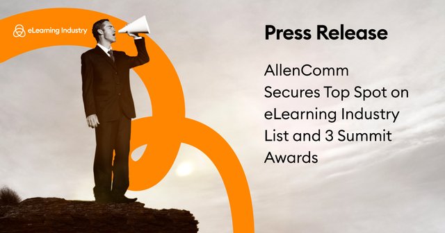 AllenComm Secures Top Spot On eLearning Industry List And 3 Summit ...