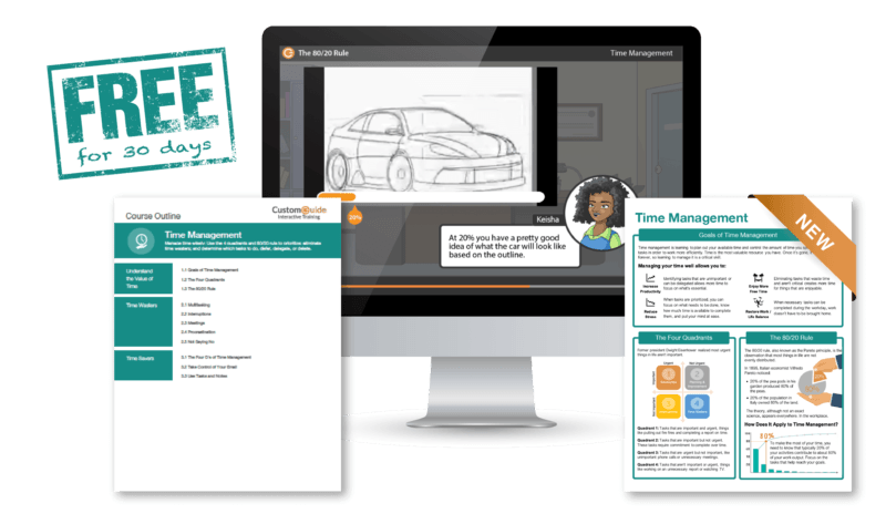 CustomGuide Releases Time Management Course - eLearning Industry