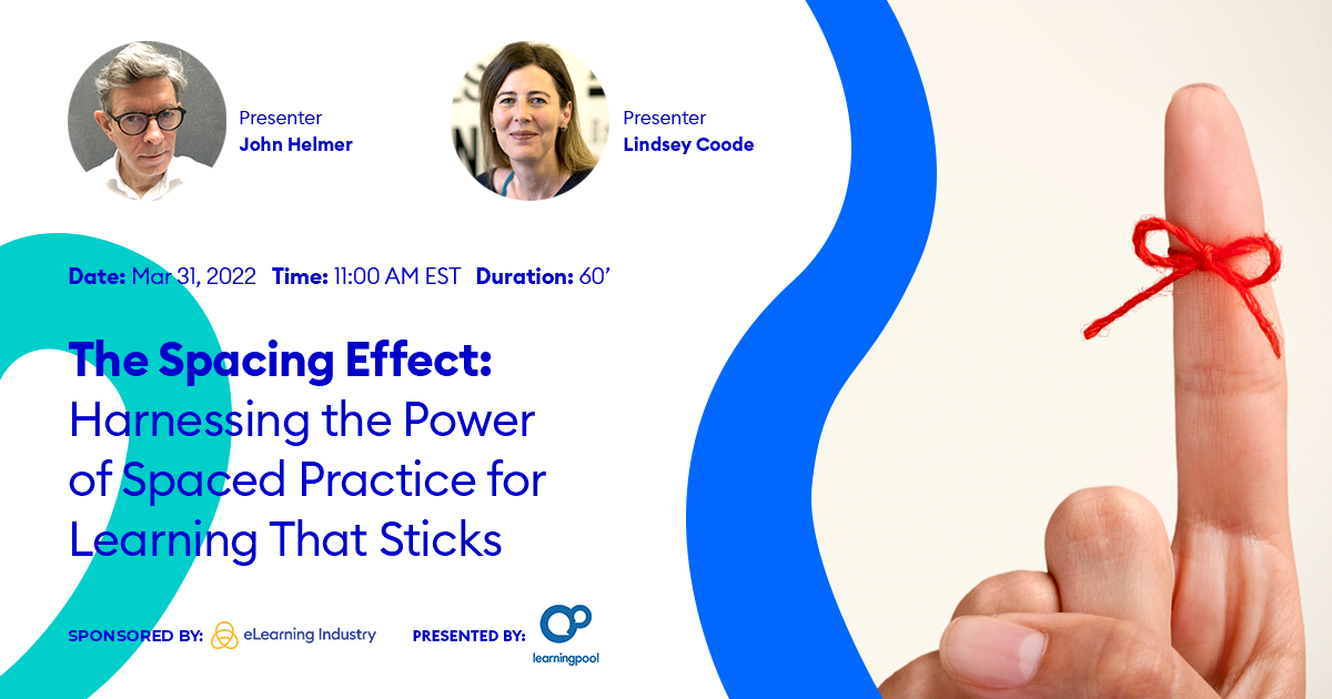 Leverage Spaced Practice For Learning That Sticks! - eLearning Industry