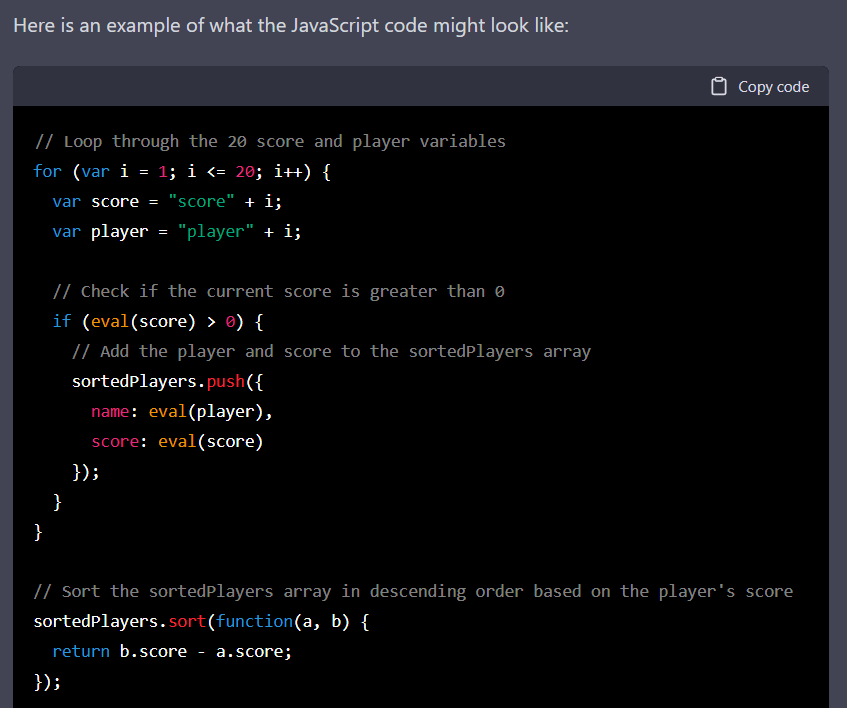 Javascript Code Examples Javascript Code Examples