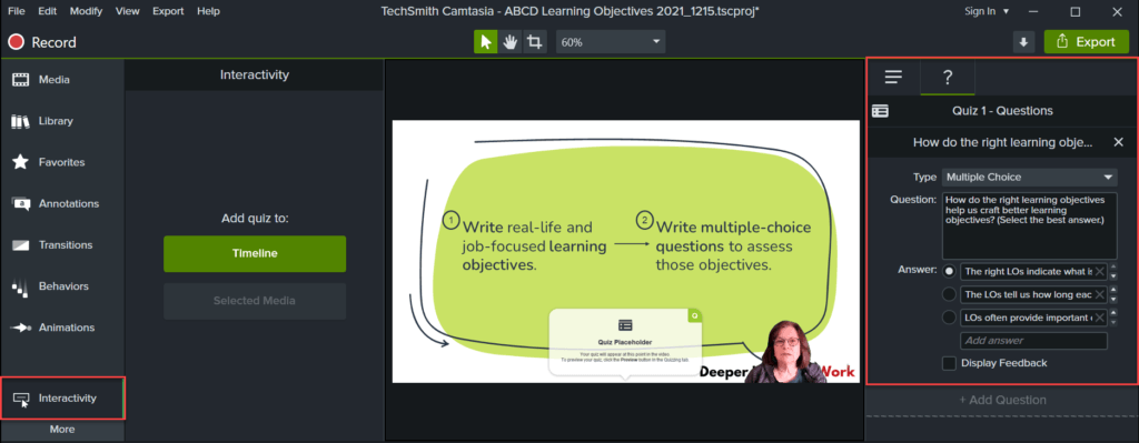 Creating Better Video For Learning: Processing Instructional Video ...