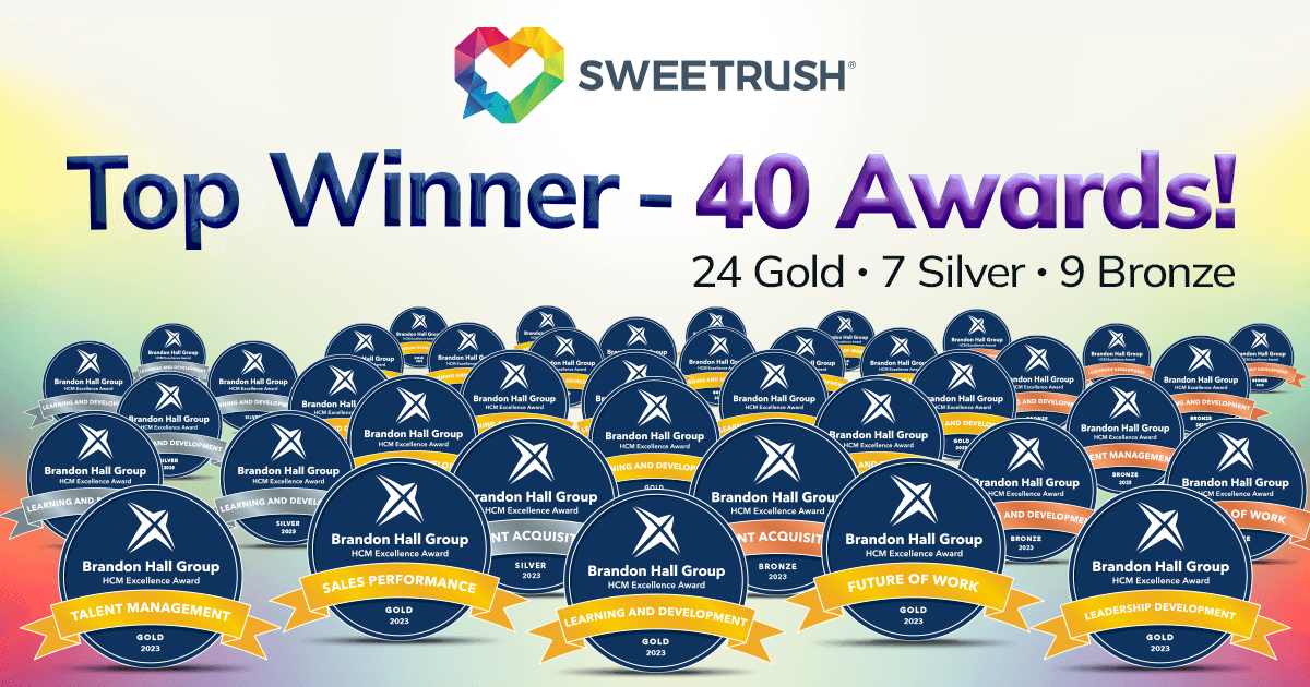 SweetRush Honored With 40 Brandon Hall Group Awards - eLearning Industry
