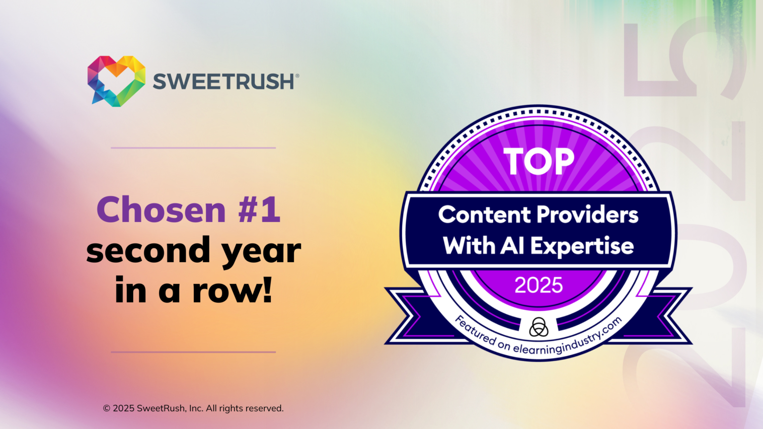 SweetRush Wins As No. 1 Content Provider With AI Tools Expertise ...