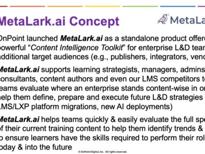 MetaLark.ai: Features, Price, Reviews & Rating - eLearning Industry